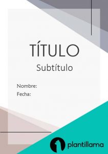 PORTADAS FORMALES Fondos Gratis [Word]