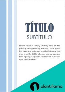 PORTADAS FORMALES Fondos Gratis [Word]